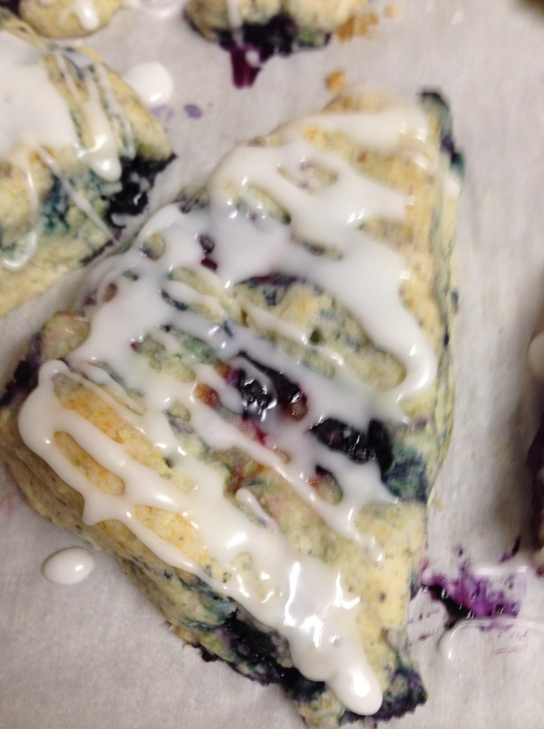 An even better Blueberry Scone……..