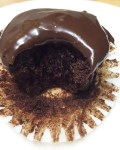 Sticky Chewy Chocolate Cupcakes…..